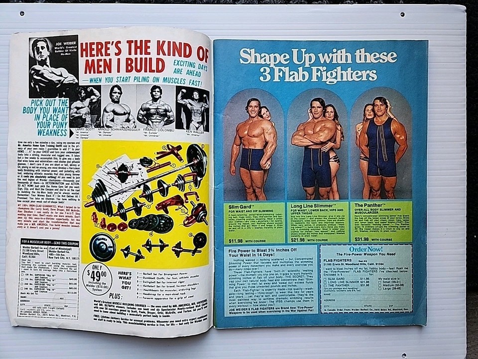 Arnold Schwarzenegger, Muscle Builder / Power Bodybuilding Magazine ...