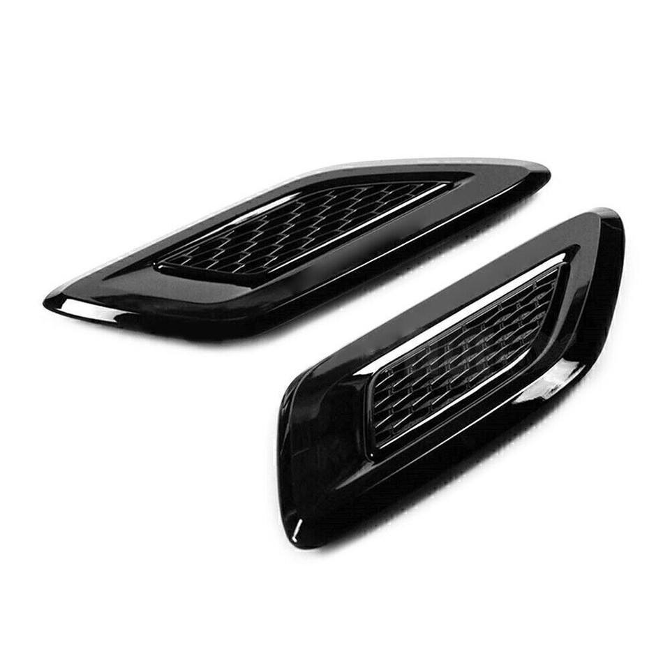 2x Front Side Air Hood Vent Cover Trims Fit Range Rover Sport 2014-2017 ...