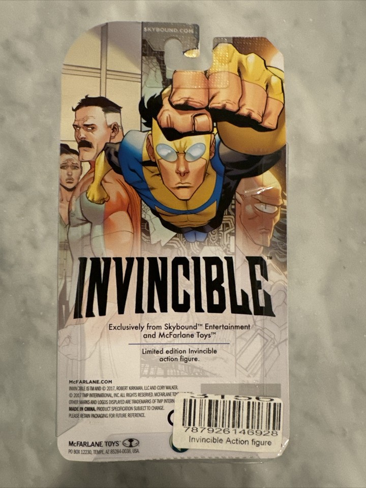 2017 McFarlane X Skybound Invincible Mark Grayson Action Figure | eBay