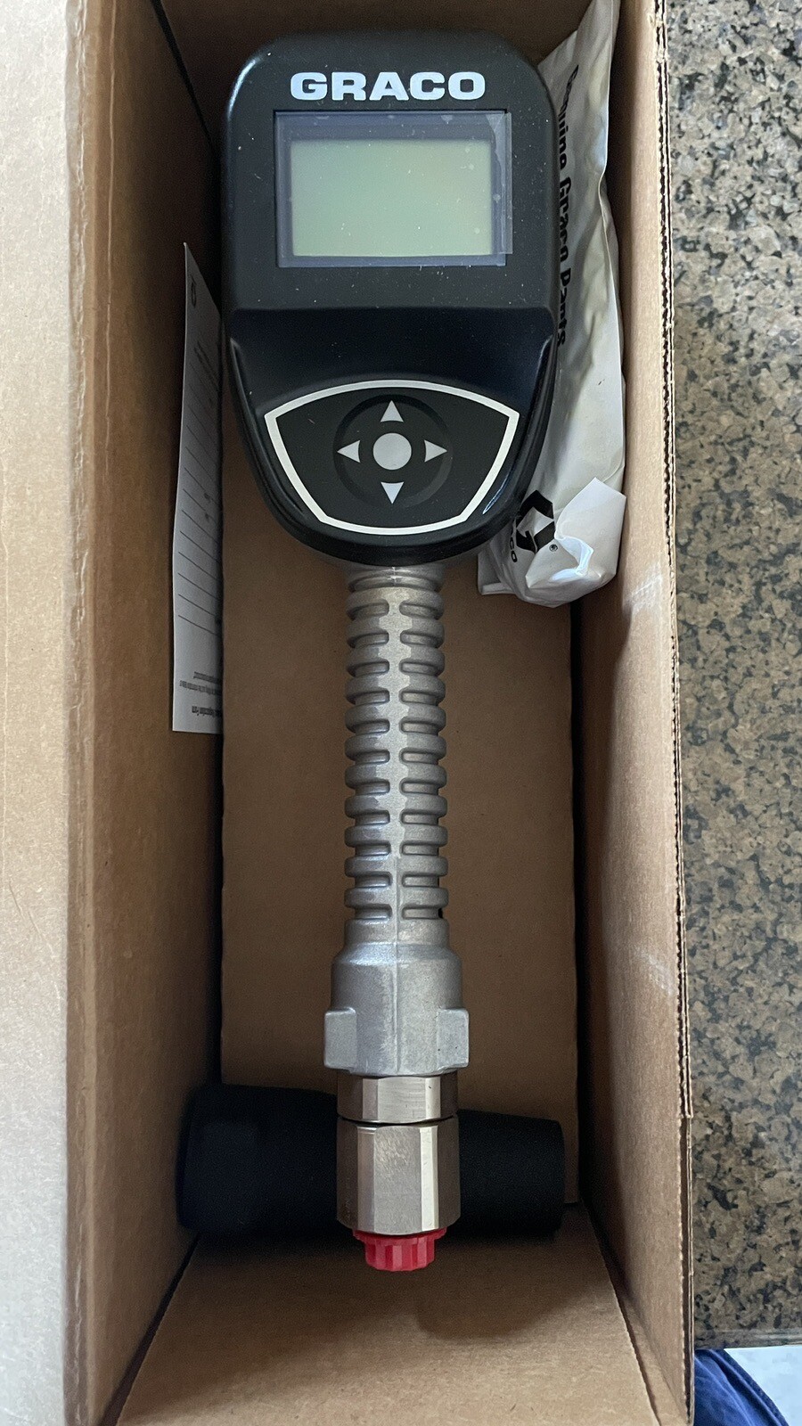 Graco 25M404 SDM8 Series Electronic Manual Oil Meter - Rigid Extension ...