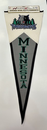 Minnesota Timberwolves NBA Winning Streak Embroidered Wool Pennant ...
