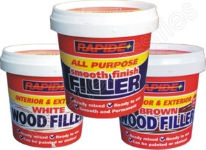 500g RAPID Wood Fill Repair Filler All purpose Smooth Finish Two Part ...