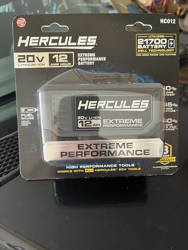 HERCULES 20V 12AH Lithium-Ion Battery Pack ( HC012) 59245 NEW | eBay