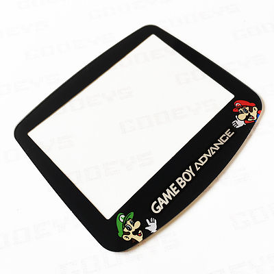 Nintendo Game Boy Advance GBA System Screen Lens Protector Mario Luigi ...