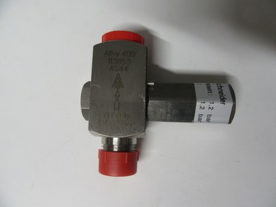 AS-Schneider Overpressure Gauge Protector PN400 0.4-2.5 BAR set at 1.2 ...