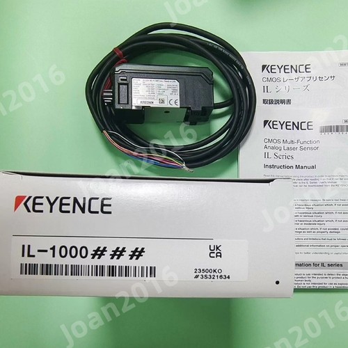 KEYENCE IL-1000 MULTI-FUNCTION LASER SENSOR AMPLIFIER UNIT DIN-RAIL ...