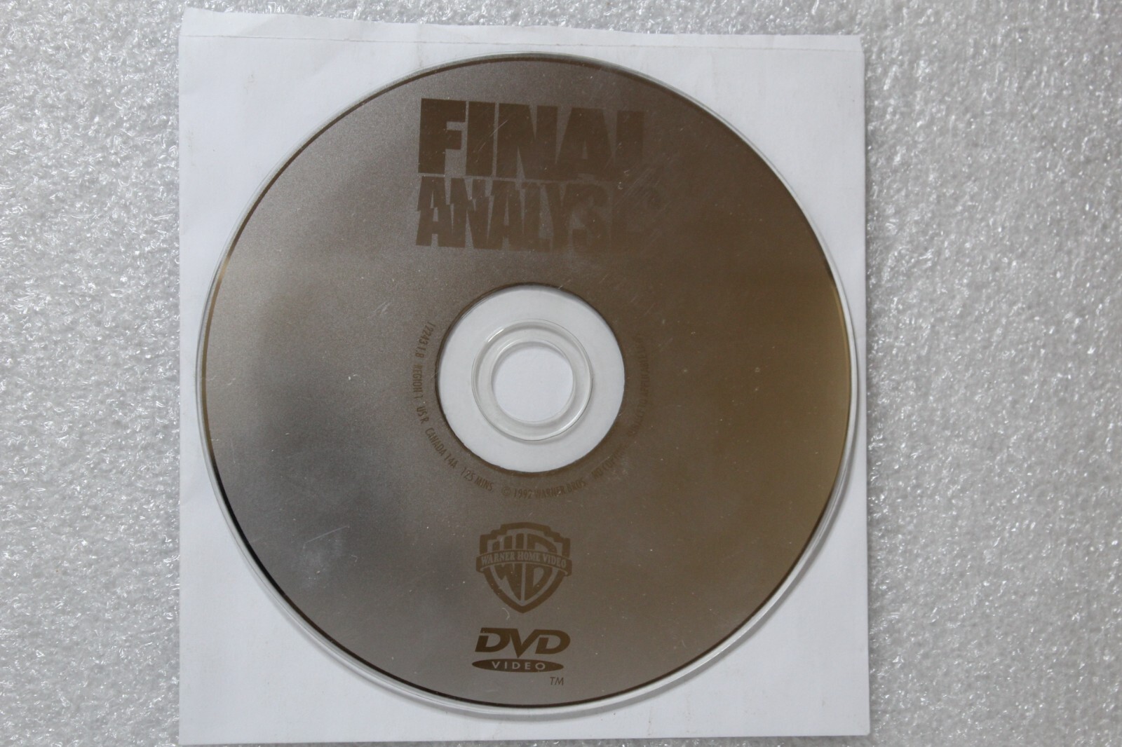 Final Analysis (DVD, 1992) 85391224327| eBay