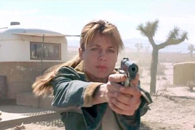 Linda Hamilton Sarah Connor arms holding gun Terminator 2 8x10 photo | eBay