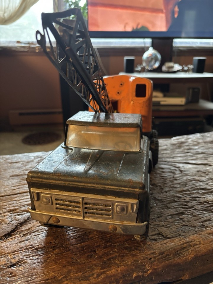 60s vintage Structo toy mobile crane PLEASE READ. | eBay