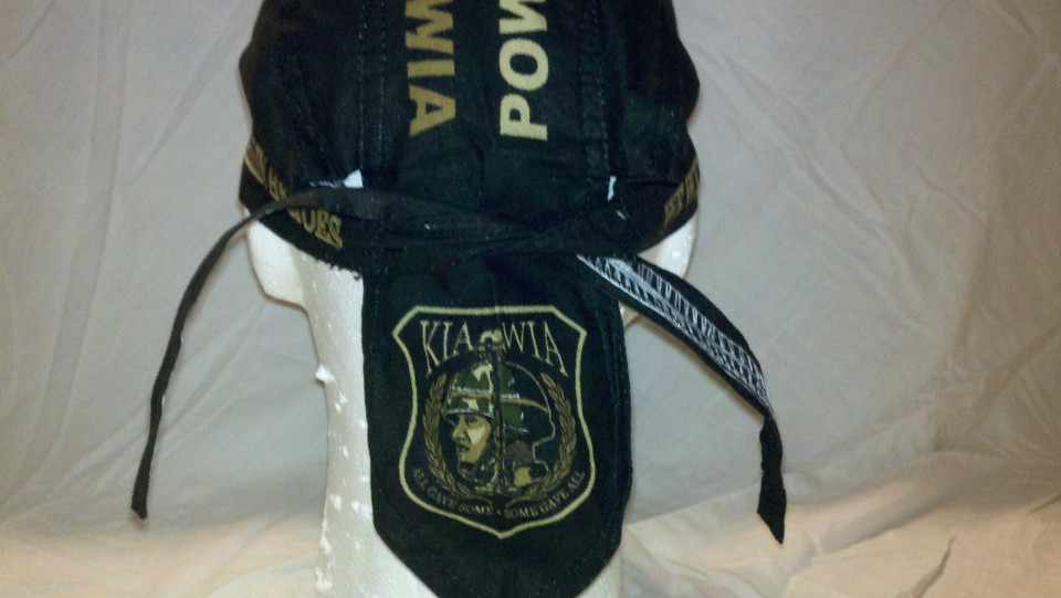 LINED FITTED Ties Bandana Havadanna POW MIA Never Forget HONOR OUR ...
