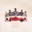 Princess Queen Crown CZ Band Women's Wedding Party 925 Silver Tail Ring ...