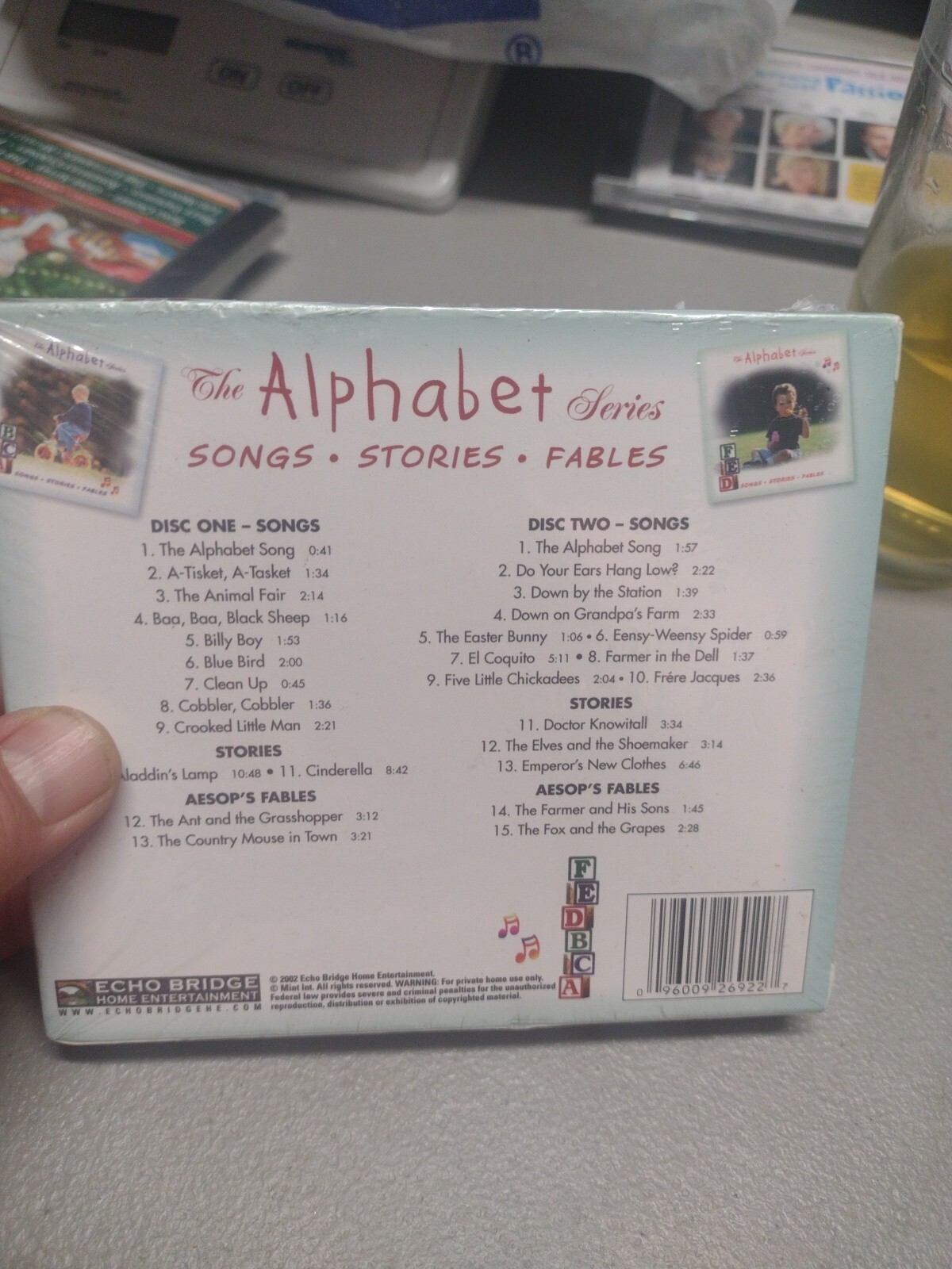 The Alphabet Series (2 Discs Boxed Set Platinum CD) Songs, Stories ...