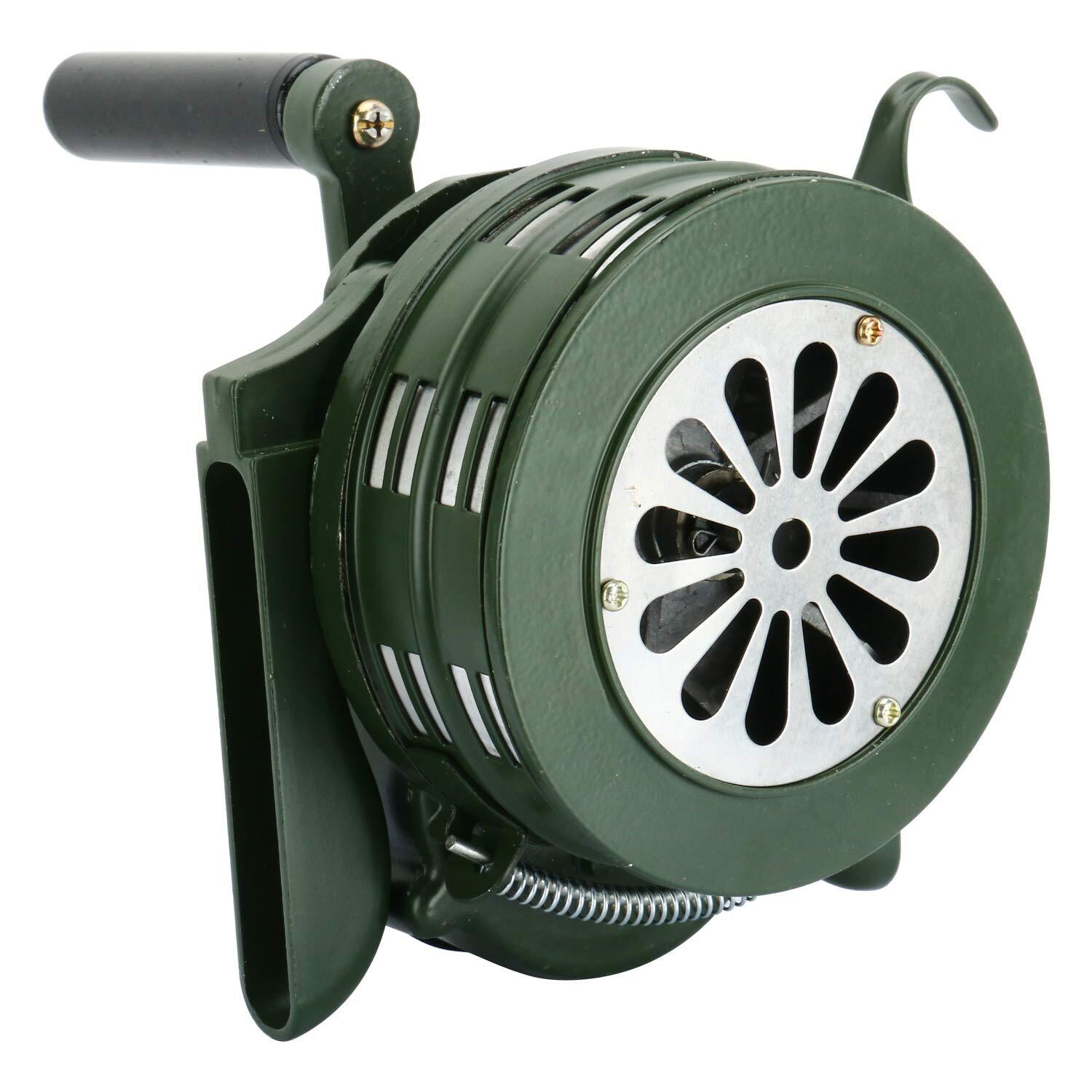 Handheld Loud Hand Crank Manual Operated Air RAID Alarm Portable USA ...