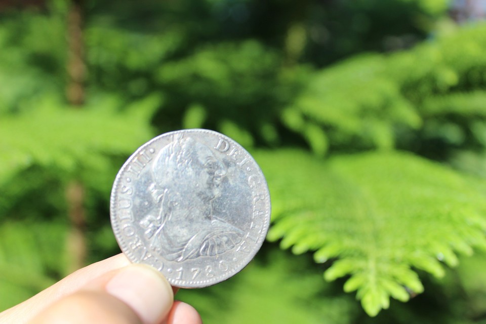 Spanish SILVER coin 8 REALES, MEXICO MINT, SPAIN COLONIAL, Carolus III ...