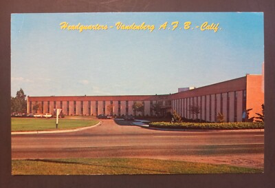 Vandenberg Base Headquarters Bldg. (Aerospace Support Group) CA ...