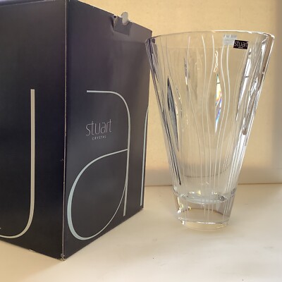 stuart crystal aspen vase | eBay UK