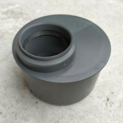 Sewer Waste Soil Pipe 110/50mm Reducer Connector Grey 4" Fitting PVC ...