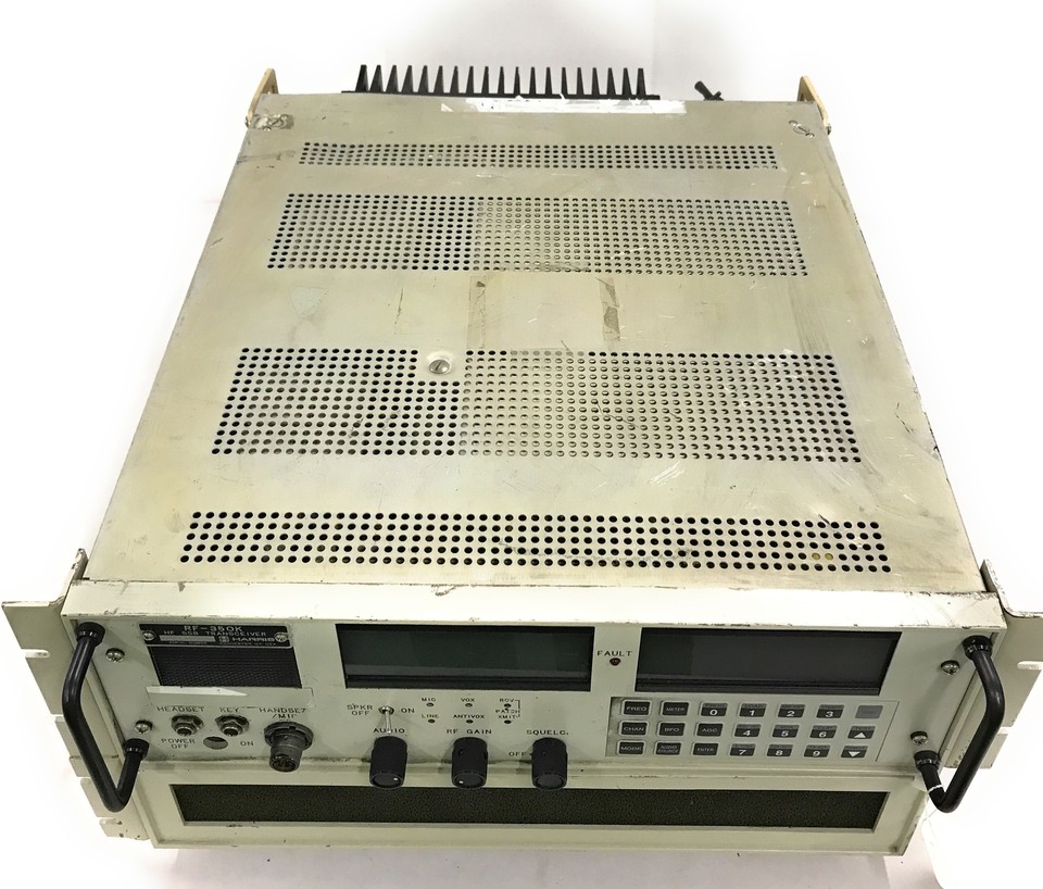 Vintage Military Harris RF-350K HF SSB Ham Radio Transceiver 10085-0700 ...