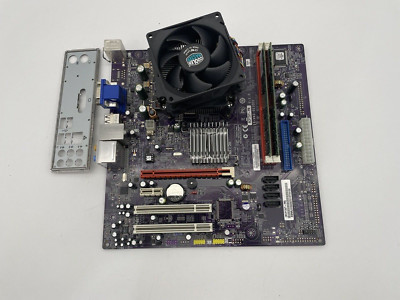 EMachines MCP73VT-PM VER:1.0 Socket 775 Motherboard With CPU, Memory, I ...