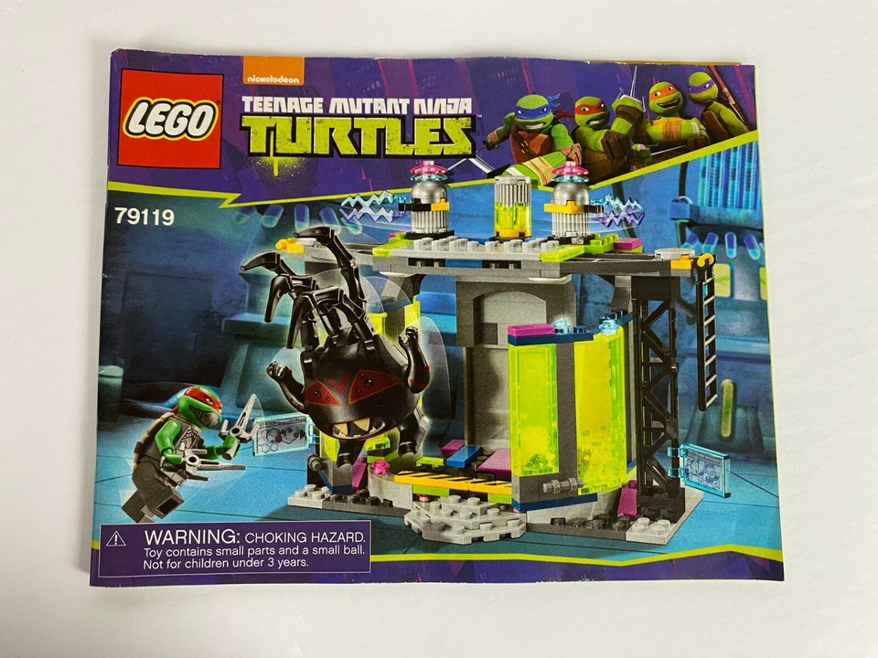 Lego set 79119 Mutation Chamber Unleashed – 177 pcs Teenage Mutant ...
