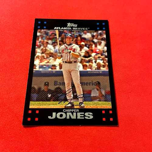 Chipper Jones .. Atlanta Braves .. 2007 Topps Card 90 | eBay