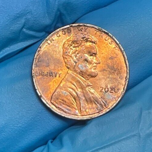 2020 Lincoln Sheild Penny Cent Error Struck on Wrong Planchet | eBay