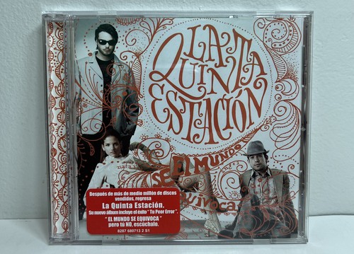La Quinta Estacion: El Mundo Se Equivoca(cd). LATIN POP ROCK RARE OOP ...