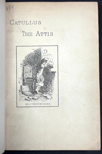 trans Grant Allen / Attis of Caius Valerius Catullus translated into ...