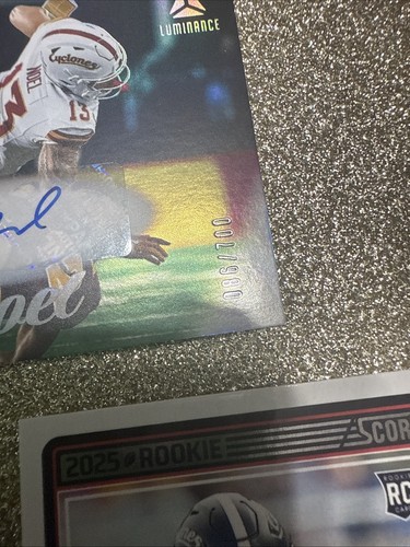 Jaylin Noel Autograph Card Numbered 86/700 And 2 Cards | eBay