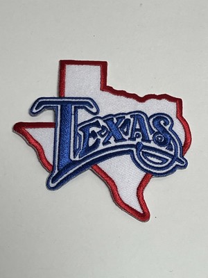 Texas Red White Blue State Outline Texan Souvenir Embroidered Patch ...