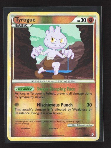 Pokemon Call of Legends #36/95 Reverse Holo Tyrogue | eBay