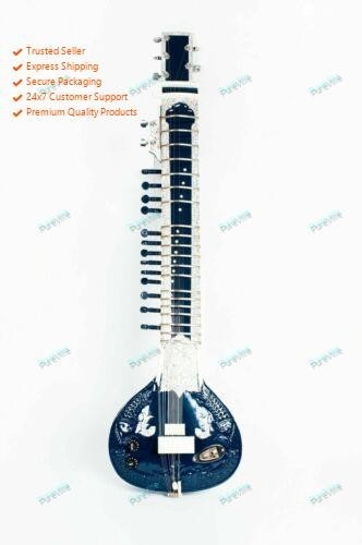 Best Quality String Electric Travel Sitar Hand Painted Tun Wood Indian ...