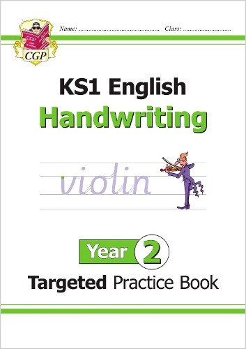 CGP Books KS1 English Year 2 Handwriting Targeted Practi (Paperback ...
