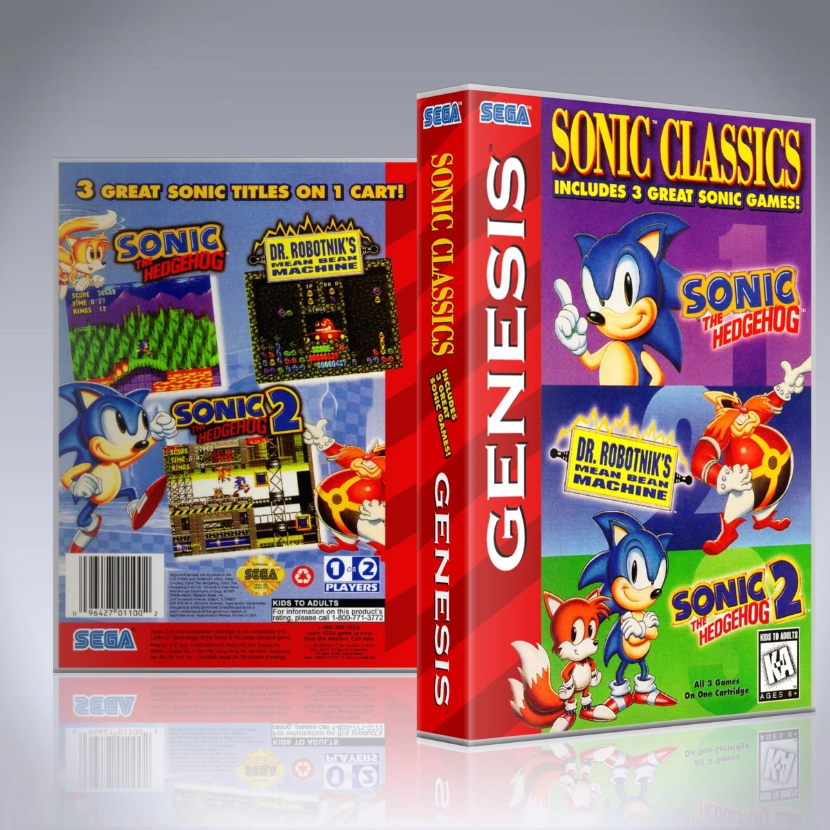 Lockon Genesis Cartridge