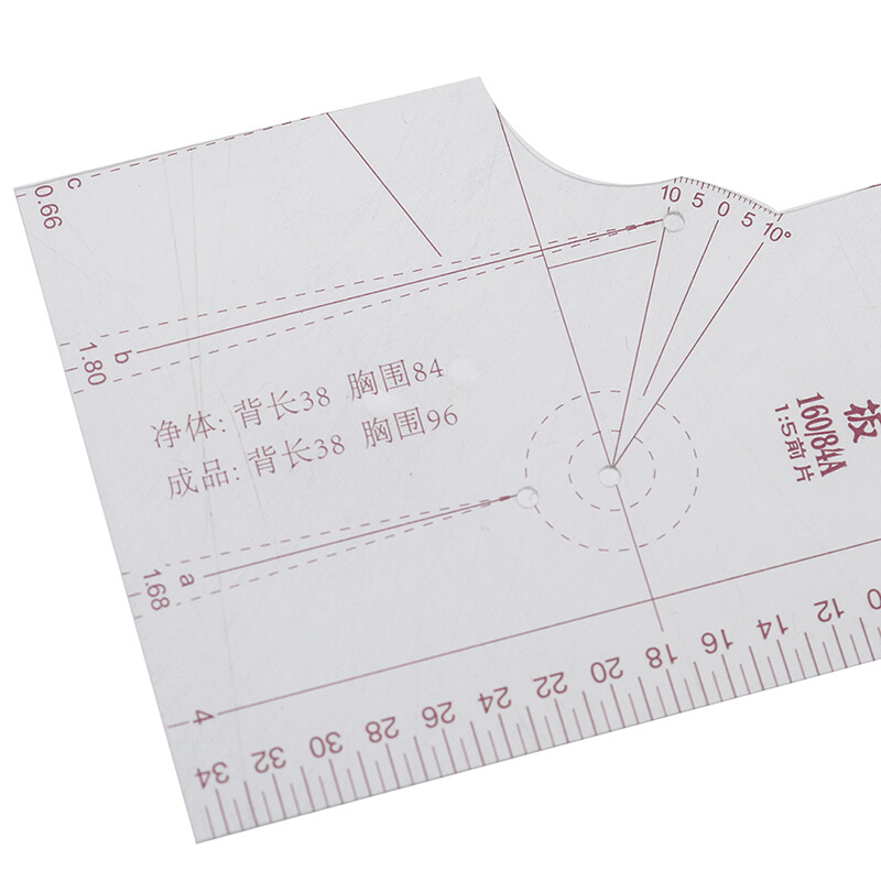 2pcs/set 1:5 Women Clothes Prototype Ruler Drawing Template Tailor ...