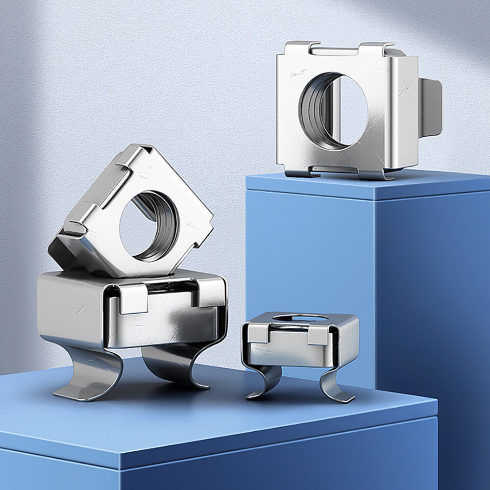 M4 M5 M6 M8 Cage Nut Stainless Stee Mount Rack Cabinet Fixing Captive ...