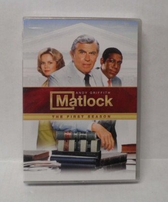 NEW Matlock: the First Season (DVD Set, 1986) Andy Griffith 97368535343 ...