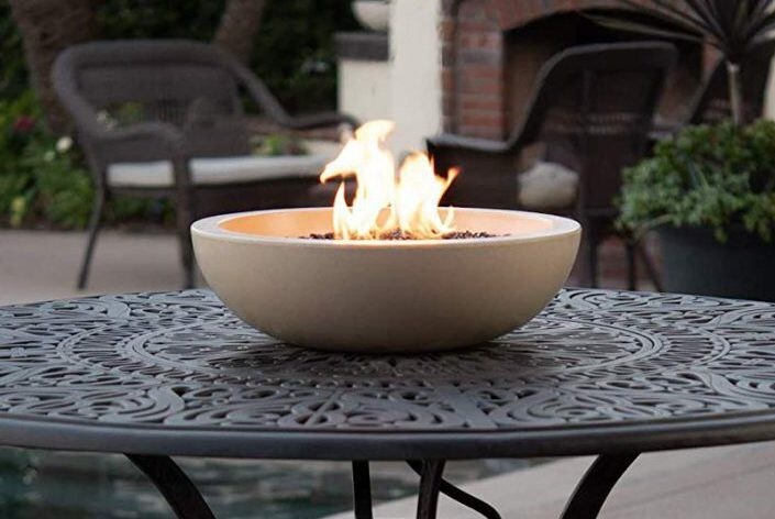 Patio Table Top Fire Bowl Create Your Own DIY Tabletop Tiki Torch For