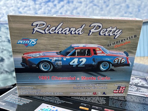 SALVINO'S MODELS # 42 1/25th SCALE RICHARD PETTY 1981 MONTE CARLO MODEL ...