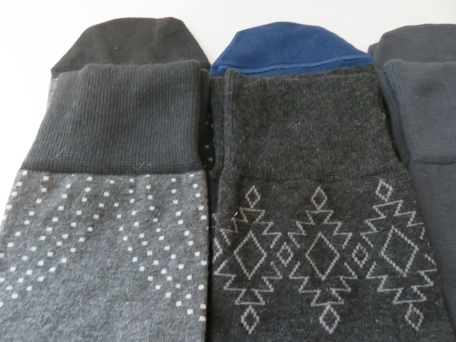 Foot Cardigan Crew Socks One Size New 3 Pairs | eBay