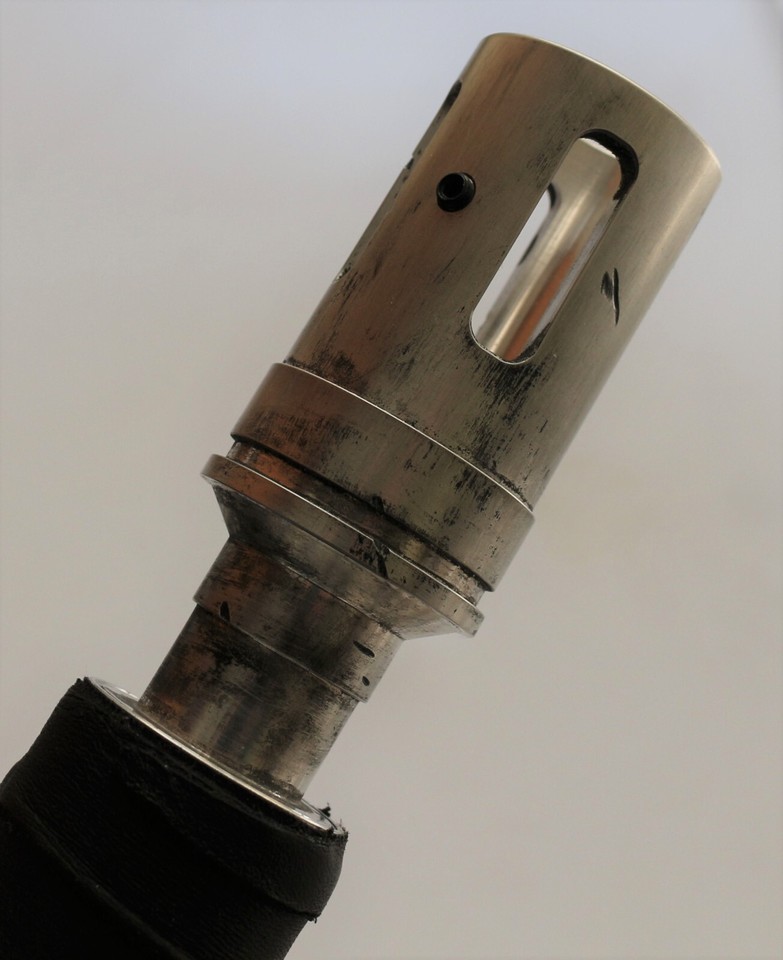 The Custom Saber Shop TCSS MHS V1 Lightsaber Hilt Empty Battle Scarred ...