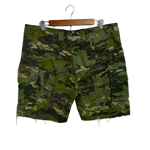 Crye Precision Modified G3 Field Pants Cutoff Shorts 36 Green Camo APR ...