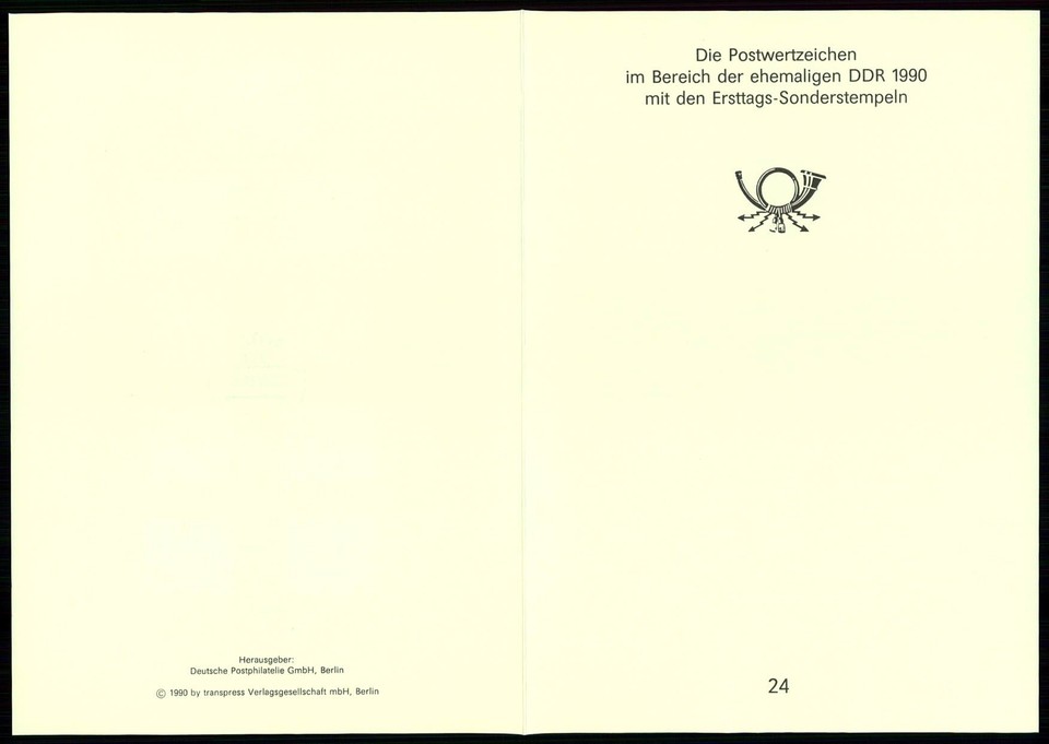 GERMANY FOLDER DDR GDR 1990/24 ARCHITECTURE WARTBURG MARTIN LUTHER | eBay