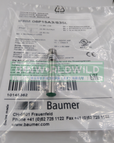 1PCS New For BAUMER IFRM 06P15A3/S35L Proximity switch# | eBay