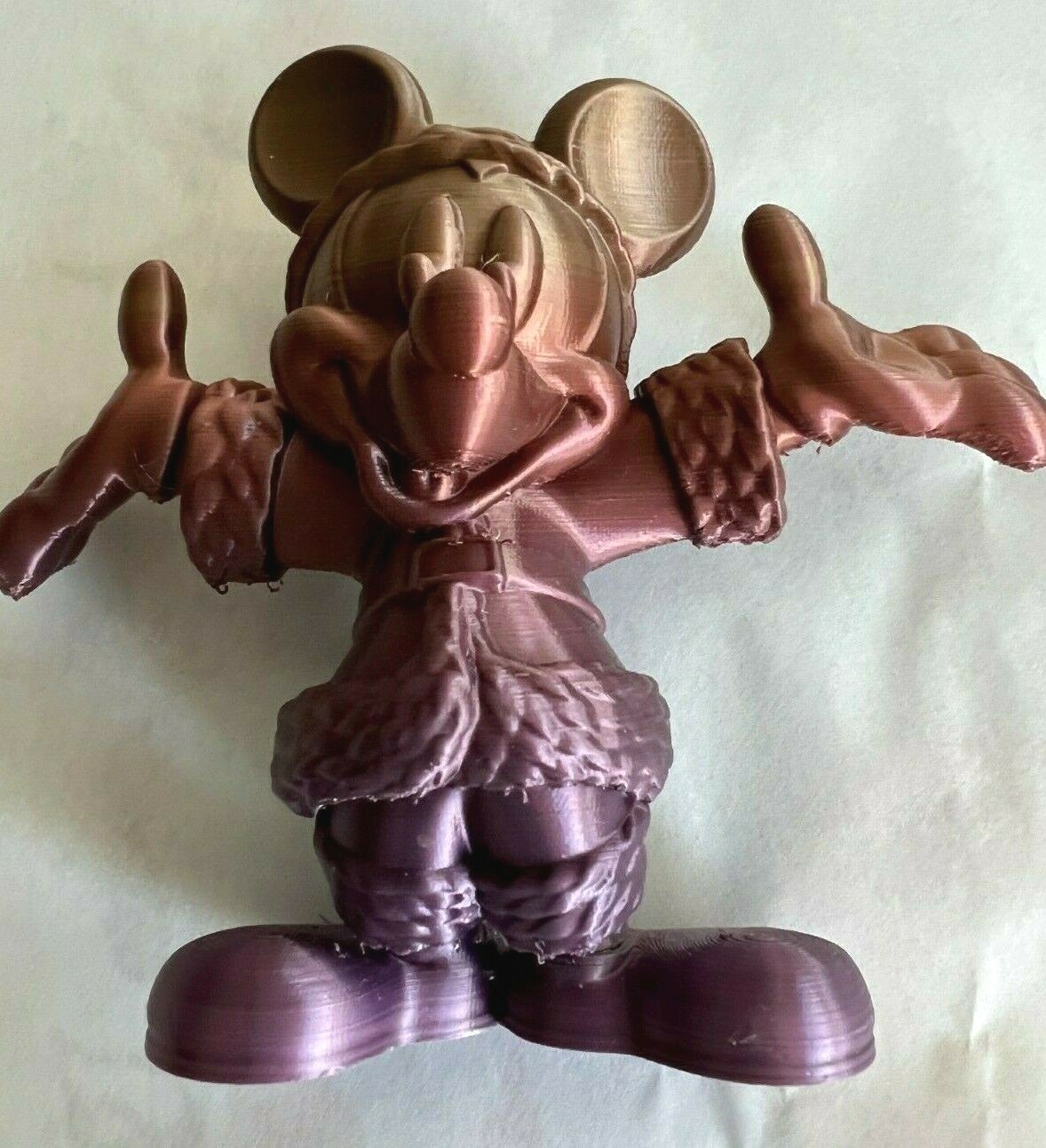 3D Mickey Mouse ~ MADE from PLA Filament on a 3D Printer ~ GREAT DETAIL ...