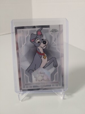 2023 Topps Chrome Disney 100 The Tramp #77 Base Set Lady and the Tramp ...