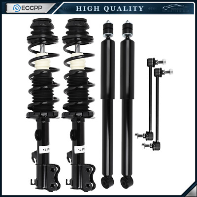 Front Spring Struts Rear Shock Absorbers Suspension Kit For Nissan ...