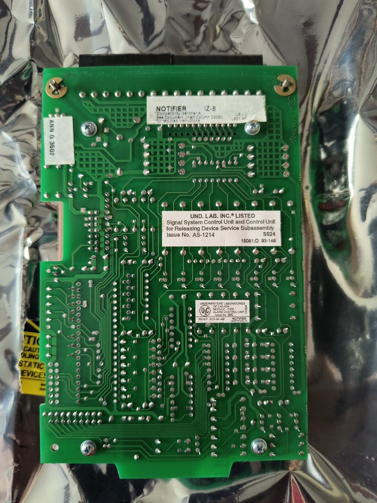 NOTIFIER IZ-8 ZONE CARD SYSTEM 500 & 5000 NOTIFIER USED AND WORKING | eBay