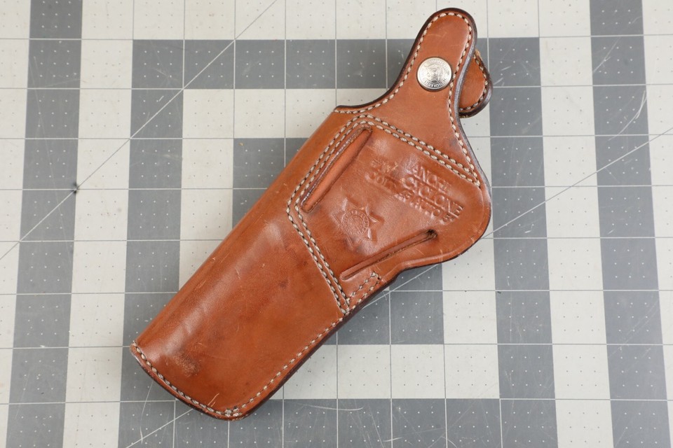 Bianchi #111 Cyclone RH Leather Belt Holster: Colt Government Model ...