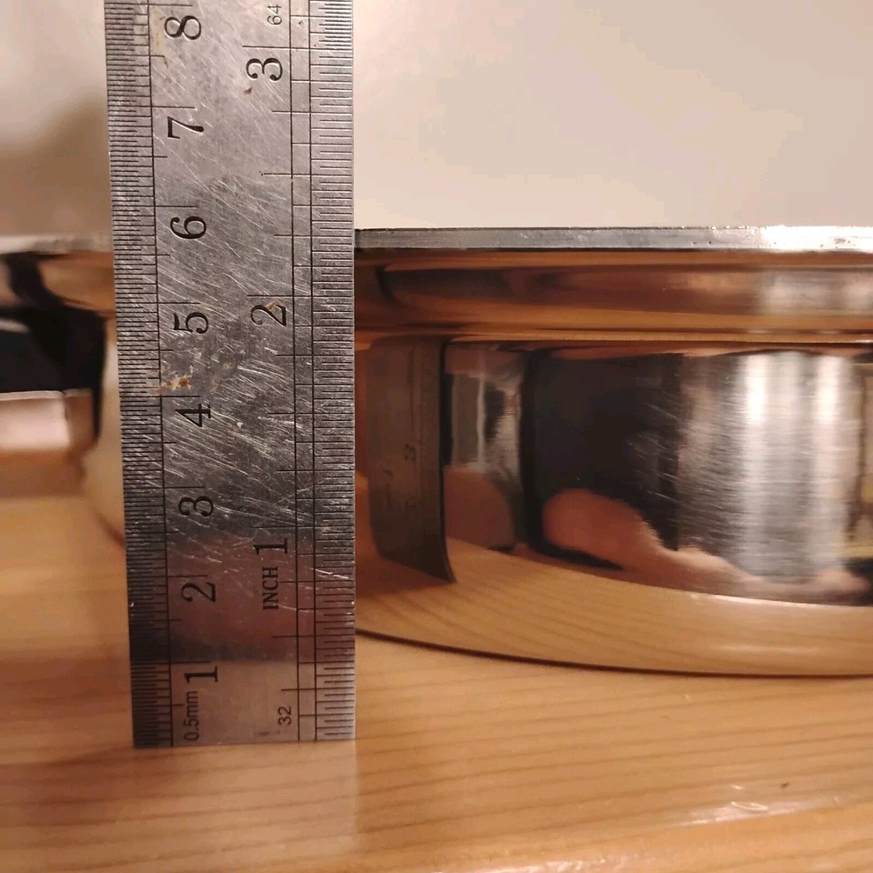 Ekco Prudential Ware 11" Skillet Frying Pan 304 SS Tri Clad No Lid | eBay